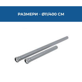 ТРЪБА PVC SN2 Ф110 2,2ММ /4М СИВА на ТОП цена | 69628 — TeMax.bg