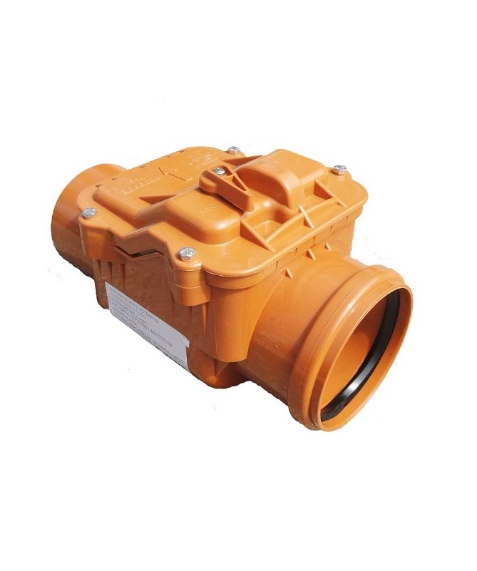 КЛАПА ВЪЗВР. PVC Ø110 PIPELIFE на ТОП цена | 80256 — TeMax.bg